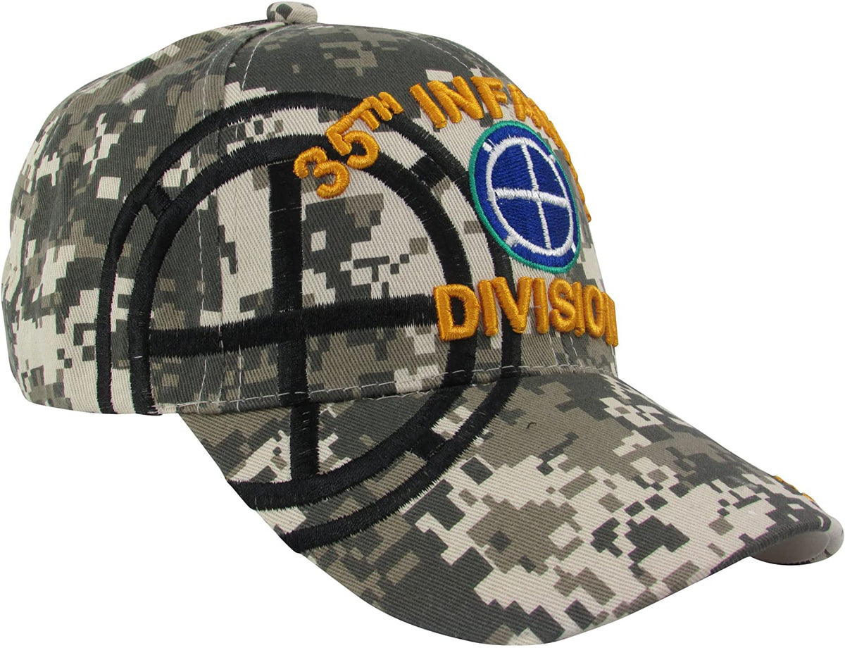 US Military 35th Infantry Division Camouflage Baseball Hat Cap – Hat Crew